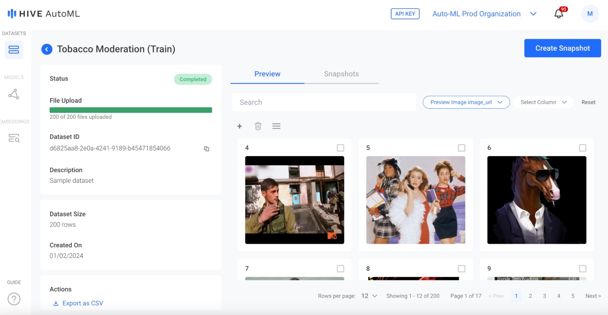 Customizing Hive Moderation Models with AutoML – Hive