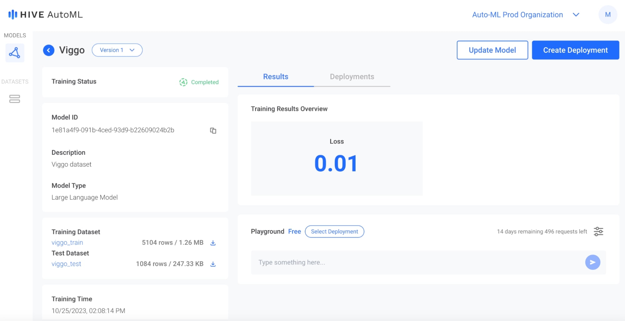 How To Train Models With Hive Automl Hive 