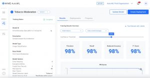 Customizing Hive Moderation Models with AutoML - Hive
